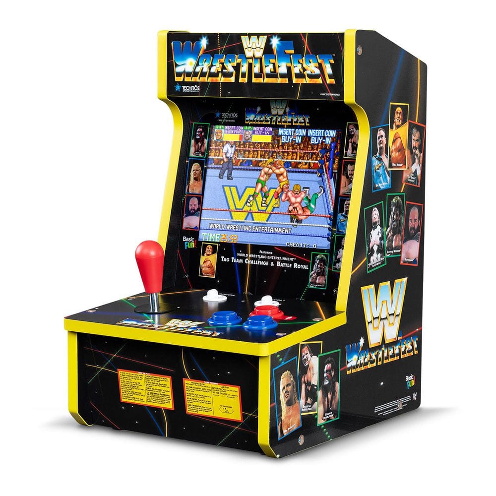 ARCADE CLASSICS WWE Counter Series Game with 8 in. Liquid Crystal ...
