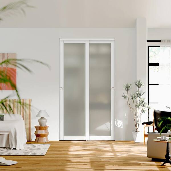 Have a question about TENONER 48 in. x 80 in. Solid Core, White MDF ...