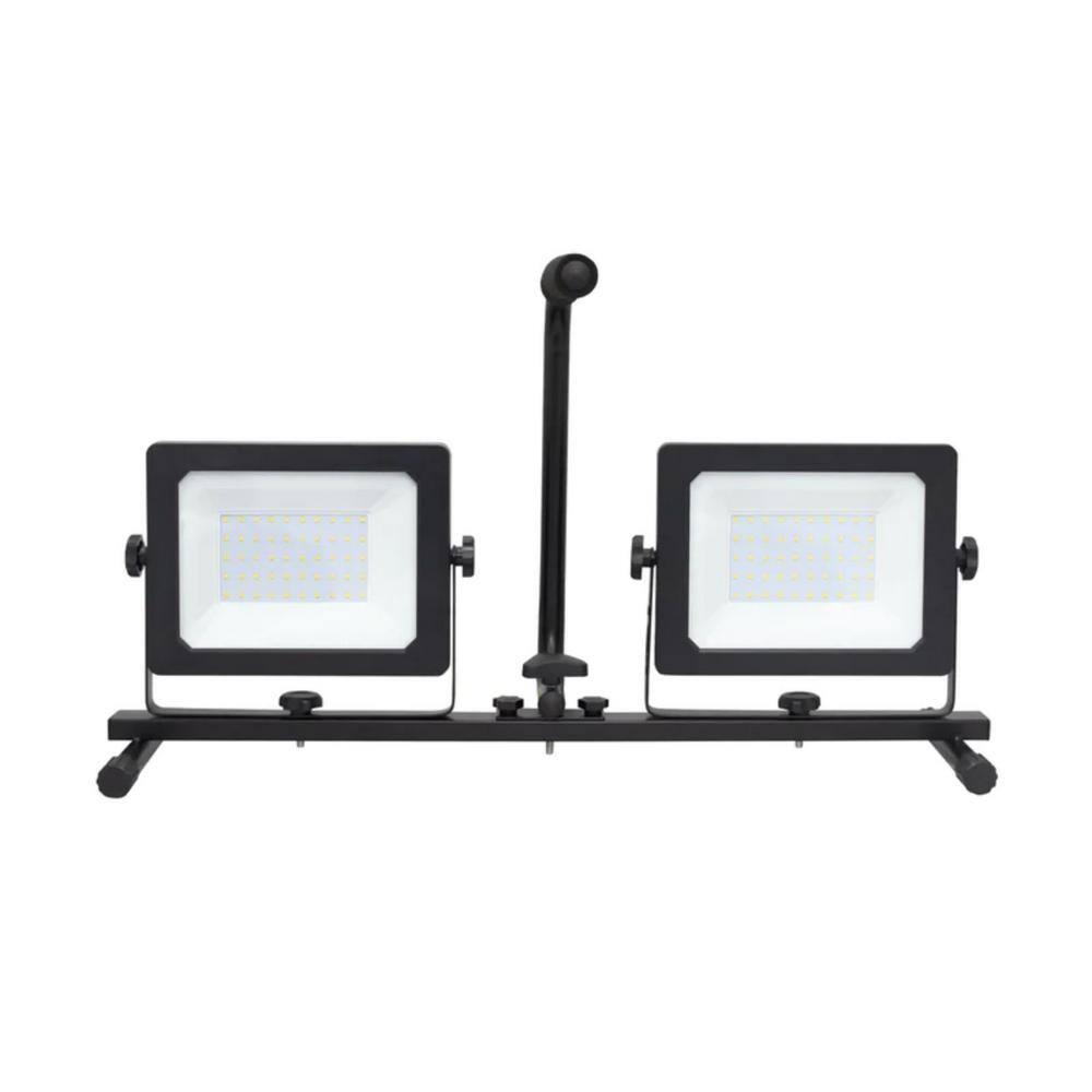 GT GT-Lite 12000 Lumen LED Work Light w/Double Tripod(1-Pack) BD-HX ...