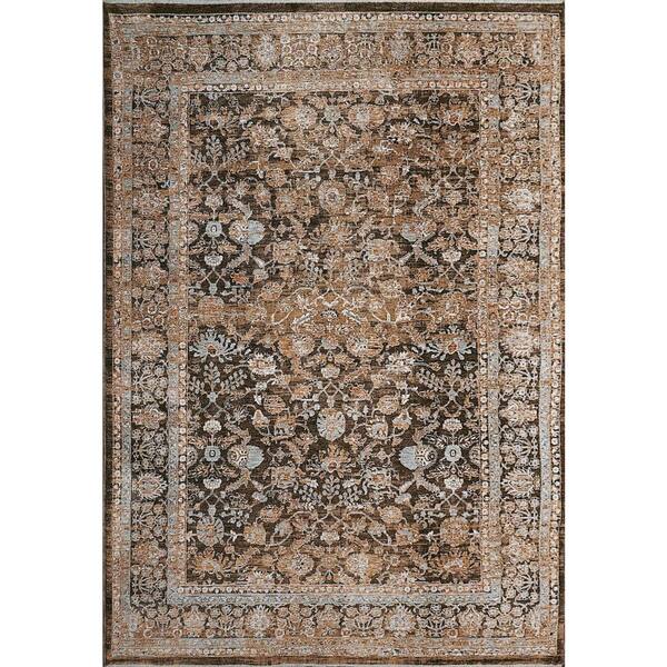 Dynamic Rugs Cullen 5 ft. X 7 ft. 8 in. Multi Oriental Indoor Area Rug ...