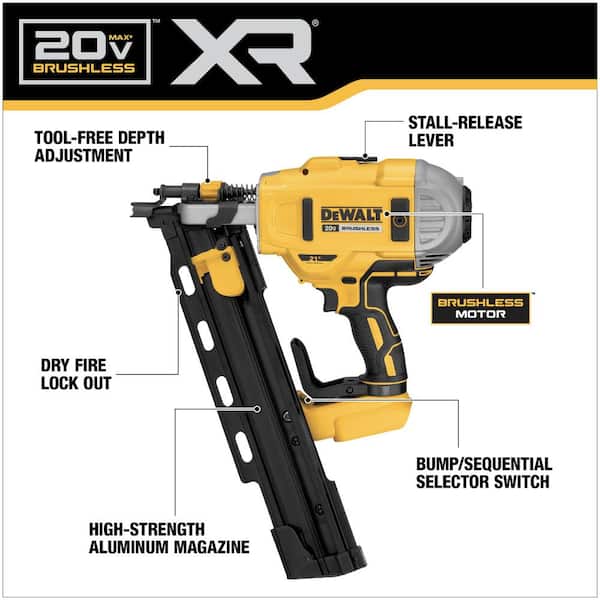 DEWALT - Cordless - Framing Nailers - The Home Depot