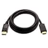Micro Connectors, Inc 6 ft. DisplayPort to HDMI (28AWG) Cable 4K with ...