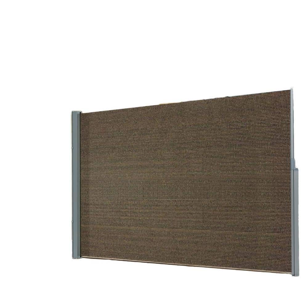 Artpuch 71 x 118 in. Retractable Side Awning Folding Privacy Screen ...