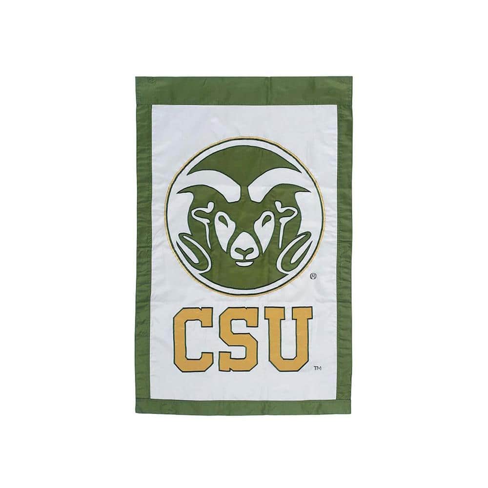 Fan Essentials 2-1/2 ft. x 4 ft. Colorado State University 2-Sided ...
