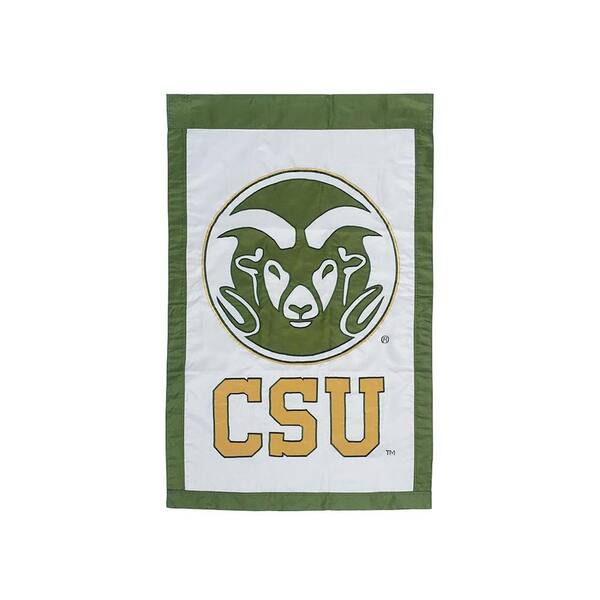 Fan Essentials 2-1/2 ft. x 4 ft. Colorado State University 2-Sided ...
