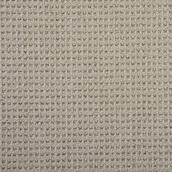 Natural Harmony 6 in. x 6 in. Multi-Level Loop Carpet Sample ...