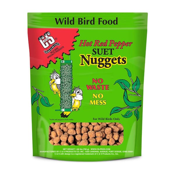 C and S Products Hot Pepper Suet Nuggets 100214179 - The Home Depot
