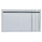 Sunstone Aruba 36 in. Stainless Steel 2-Doors Access Door Unit ARU-DD36 ...