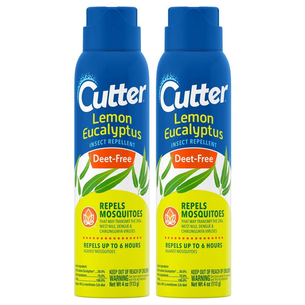 Reviews for Cutter 4 oz. Lemon Eucalyptus Insect Repellent Aerosol ...