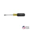 Klein Tools 1/4 in. Keystone-Tip Flat Head Demolition Driver with 4 in ...