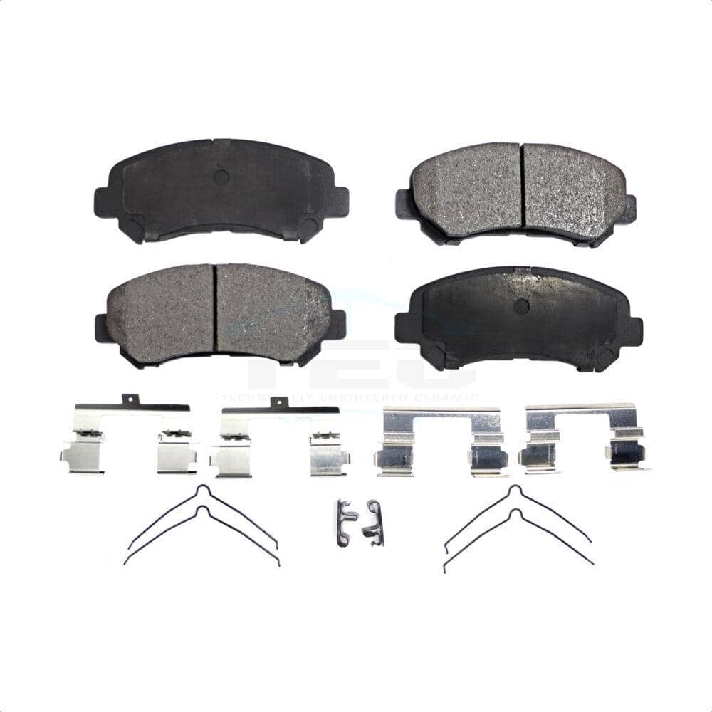 TEC Front Ceramic Disc Brake Pads For Nissan Rogue Sentra Maxima Juke ...