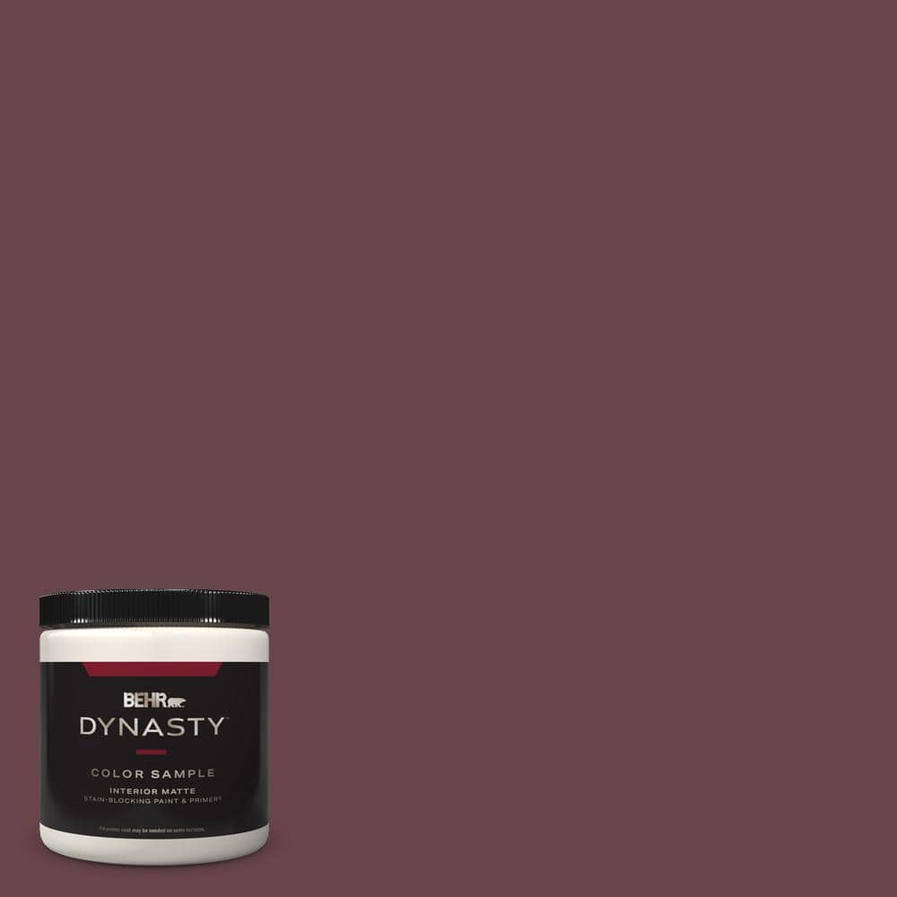 BEHR DYNASTY 8 oz. #PMD-63 Estate Vineyard Matte Stain-Blocking ...