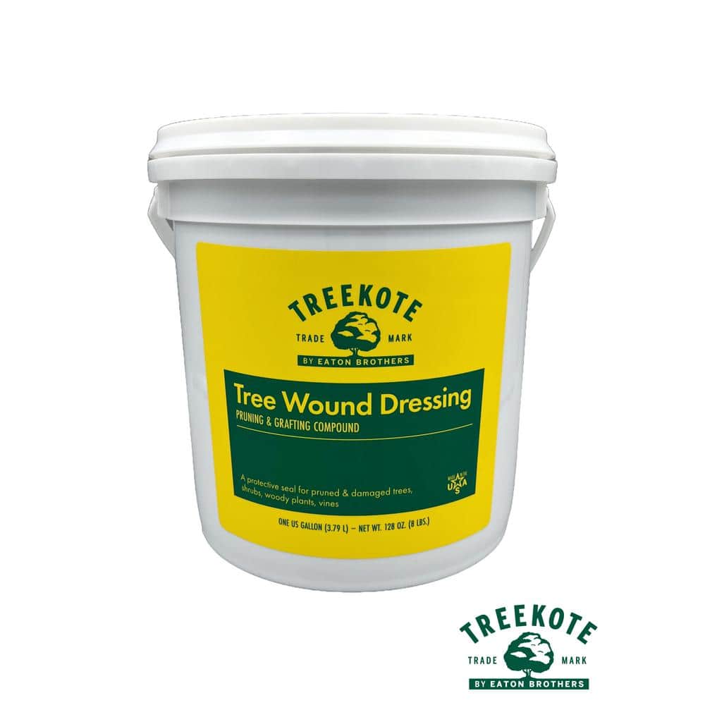 TREEKOTE Tree Wound Dressing - 128 oz. (1 Gal.) Tub w/Handle - Pruning ...
