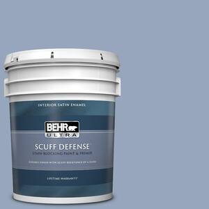BEHR PREMIUM PLUS 1 gal. #590F-4 Cloudberry Satin Enamel Exterior Paint ...