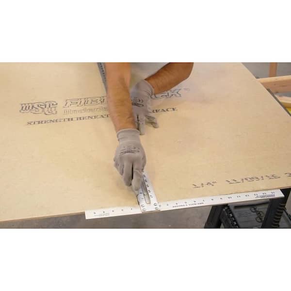 USG Fiberock Brand 1/4 in. x 3 ft. x 5 ft. Underlayment 06100246005 ...
