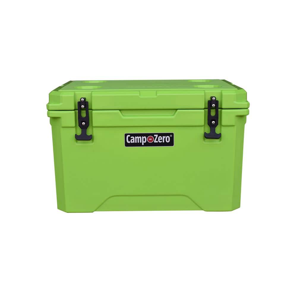Camp-Zero 40L - 42 Qt. Premium Cooler in Bright Green CZ40L-LG - The Home Depot