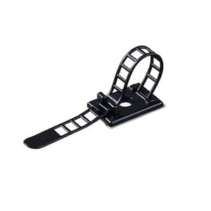 Lukyamzn Strong Self Adhesive Cable Zip Tie Mounts Kit 100 Set Cable ...