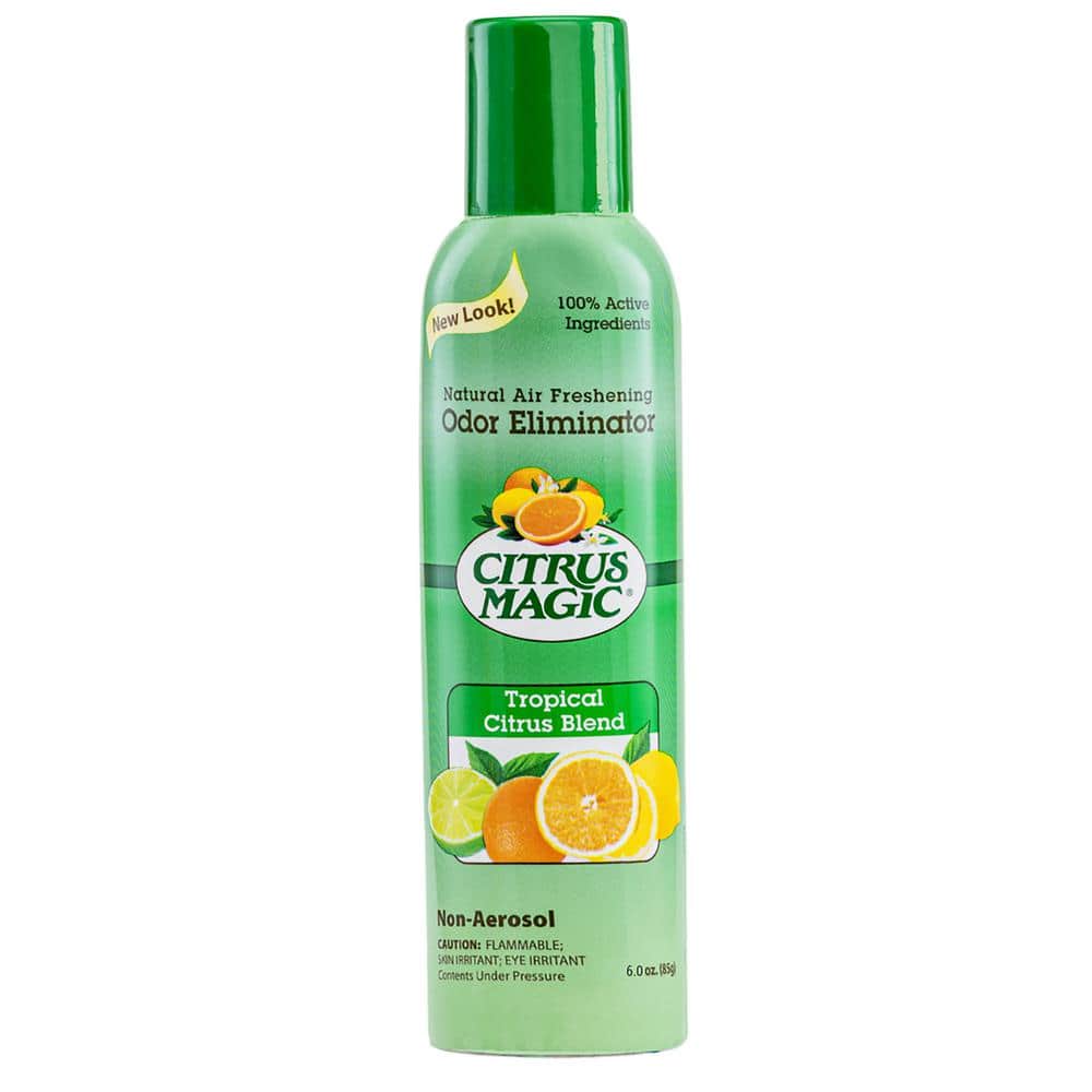 Citrus Magic 6 oz. Tropical Citrus Blend Natural Odor Eliminating Air ...