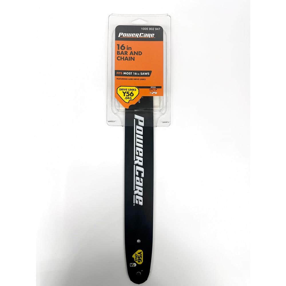 Powercare 16 in. Chainsaw Bar and Chain Combo, 043 B14316561041PC3 ...