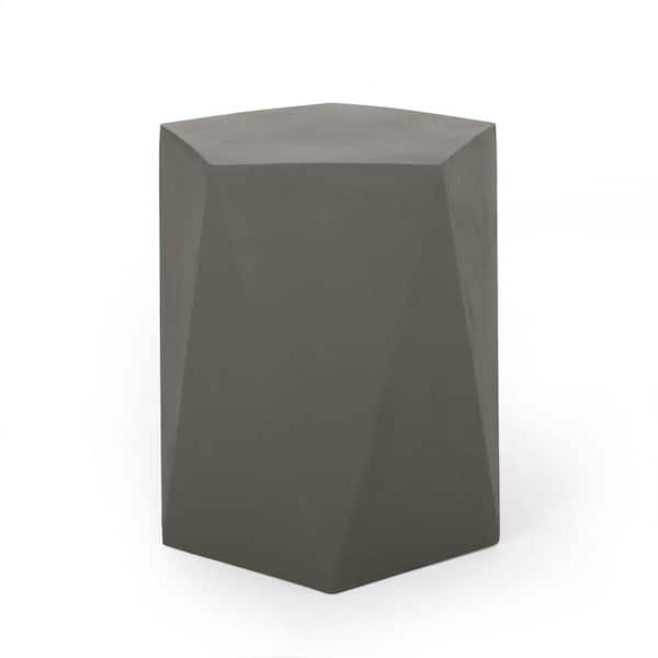 Outdoor APOLLO Modern Lightweight Concrete Pentagon Side Table ST525L ...