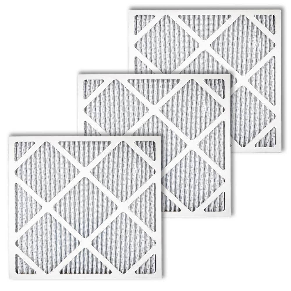 QuFresh AS1000WHT MERV 9 Genuine Replacement Air Scrubber Filter, 3 ...
