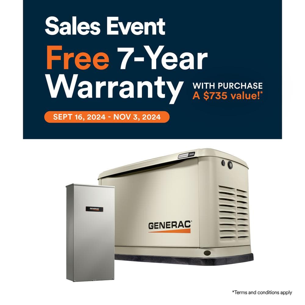 Reviews for Generac 18,000 Watt - Dual Fuel Air- Cooled Whole House ...