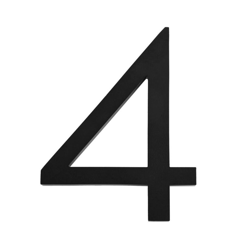 Everbilt 6 In Matte Black Aluminum Floating Or Flat Modern House everbilt-6-in-matte-black-aluminum-floating-or-flat-modern-house