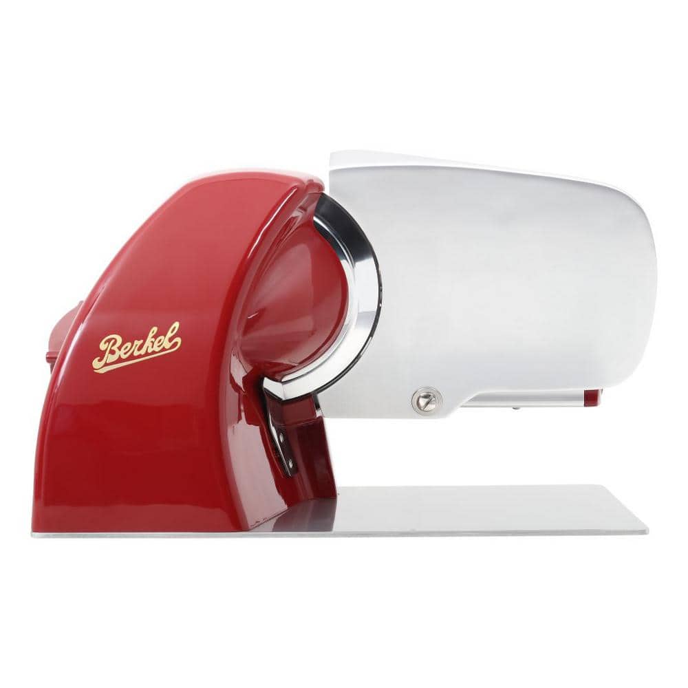 Berkel Home Line 200-Electric Food Slicer, Red, 8 in. Blade, Adjustable ...