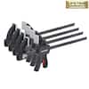 Husky 6 in. Medium Trigger Clamps (4-Piece) 99680 - The Home Depot