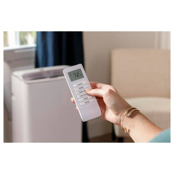 GE 9,800 (DOE) BTU Portable Air Conditioner for 550 sq. ft. Medium ...
