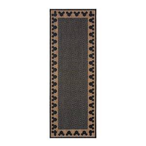 Disney Mickey Mouse Chestnut/Black 5 ft. x 7 ft. Border Indoor/Outdoor ...