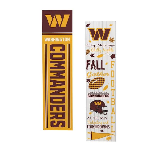 Evergreen 47 in. Double-Sided Leaner Fall Seasonal Porch Sign ...