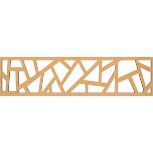Ekena Millwork Shoshoni Fretwork 0.375 in. D x 47 in. W x 12 in. L MDF ...