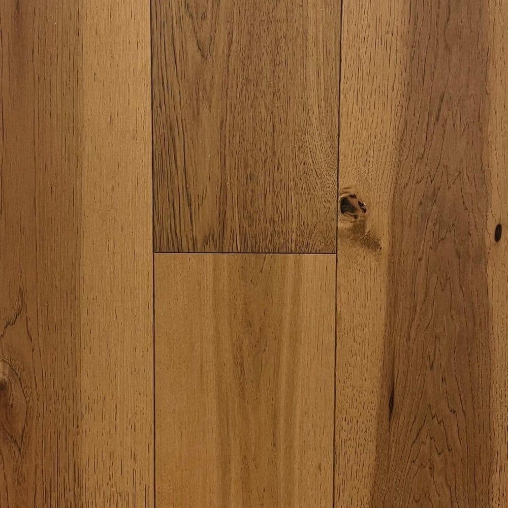 CENTURY FLOORING Amber Cane Hickory 1/2 in. T x 7.4 in. W Tongue and ...