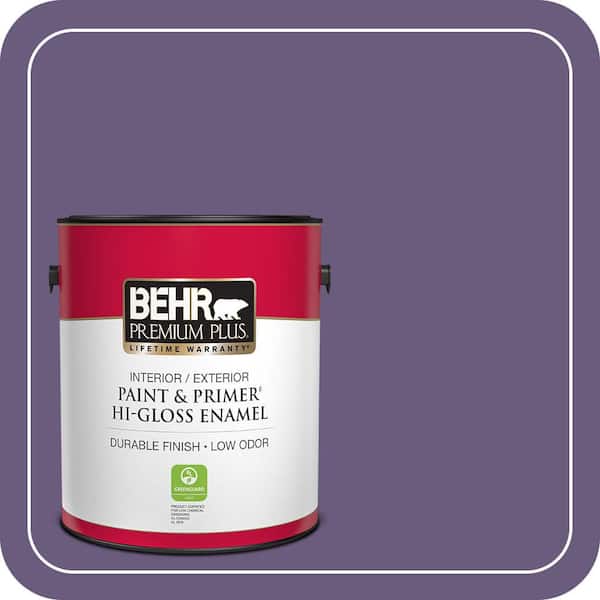 BEHR PREMIUM PLUS 1 gal. #M560-6 Napa Winery Hi-Gloss Enamel Interior ...
