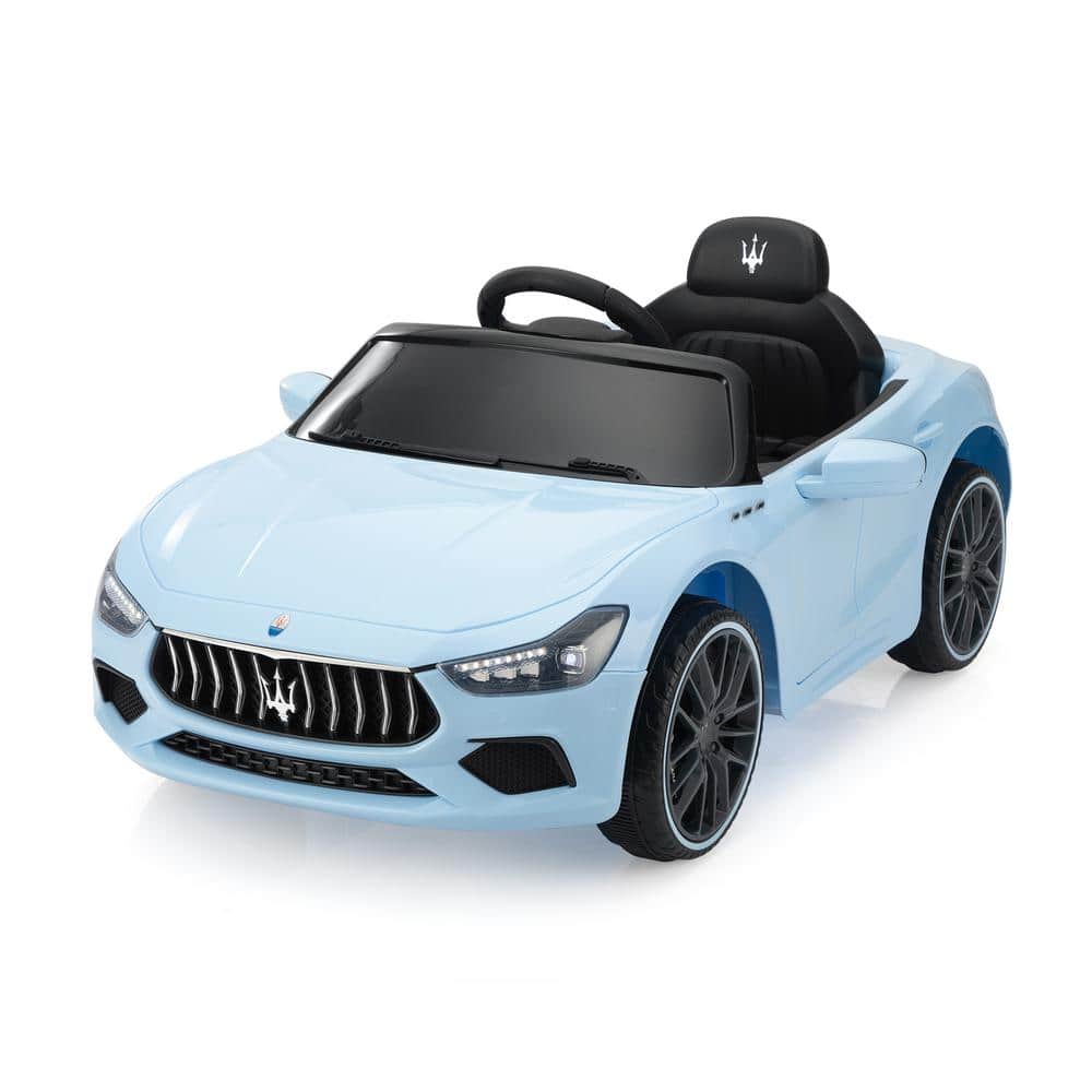 TOBBI 12-Volt Licensed Maserati Electric Kids Car with Remote Control ...
