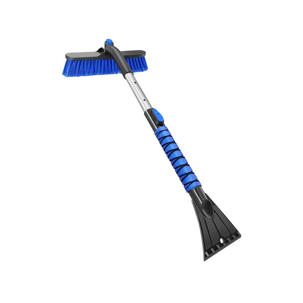 Misopily Car Snow Brush Ice Scraper 26 in. -33 in.Extendable Aluminum ...