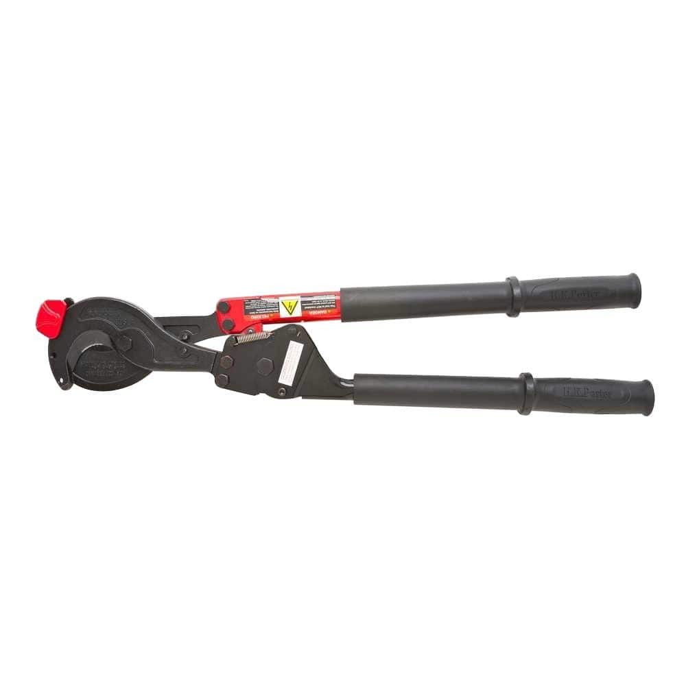 Crescent H.K. Porter 27-1/2 in. Ratcheting Soft Cable Cutters with Jaw ...