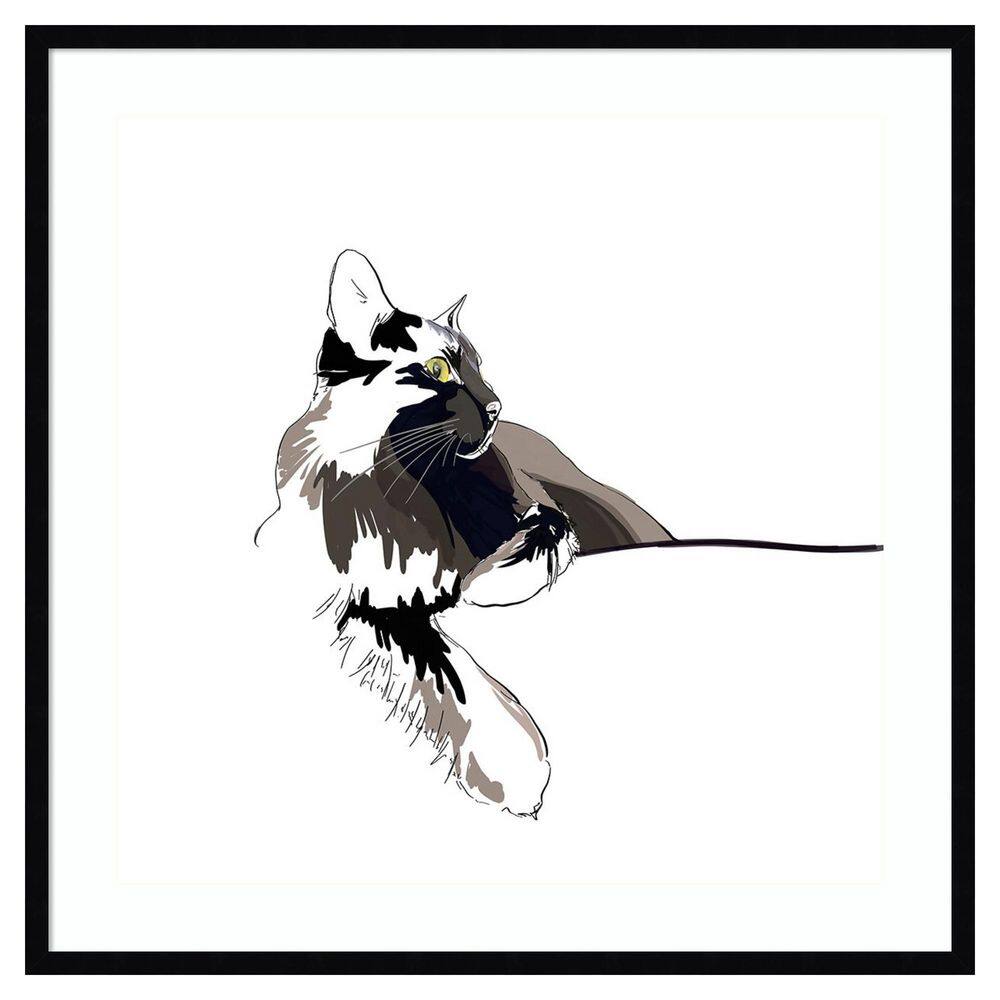 Amanti Art Asher I by Emily Kalina 1-Piece Framed Giclee Animal Art ...