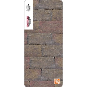 Pavestone Taverna Rec 12 in. x 8 in. x 2 in. Sierra Blend Concrete ...