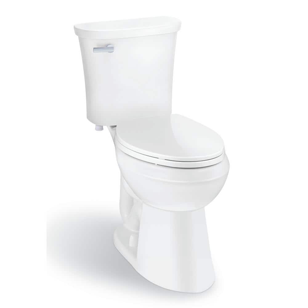 Reviews for Glacier Bay Power Flush 12 in. Rough In 2-Piece 1.28 GPF ...