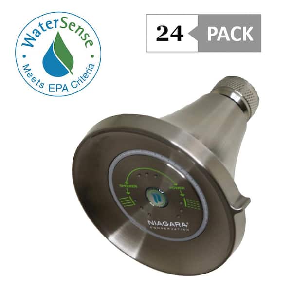 Niagara Conservation Earth Luxe 3-Spray with 1.75 GPM 3.35 in. Wall ...
