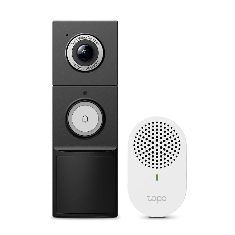 TP-LINK TD25 Battery Powered/Wired Video Doorbell Camera 2K 5MP Live ...
