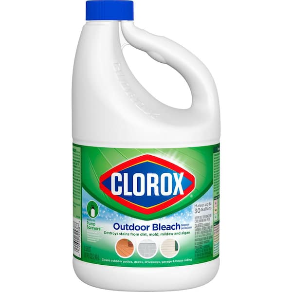 Clorox 81 oz. Pro Results Concentrated Liquid Outdoor Bleach Cleaner ...
