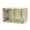 Allied Moulded Products 3-Gang Slider Box RSB=3 - The Home Depot