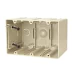 ReceptXtenders 1-Gang 3/4 in. Electrical Receptacle Box Extension Ring ...
