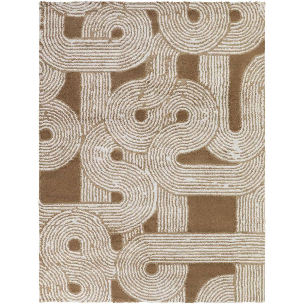 BALTA Bachmann 5 ft. x 7 ft. Rust Area Rug 3136923 - The Home Depot