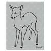 Stencil1 Baby Deer Stencil S1_01_03 - The Home Depot