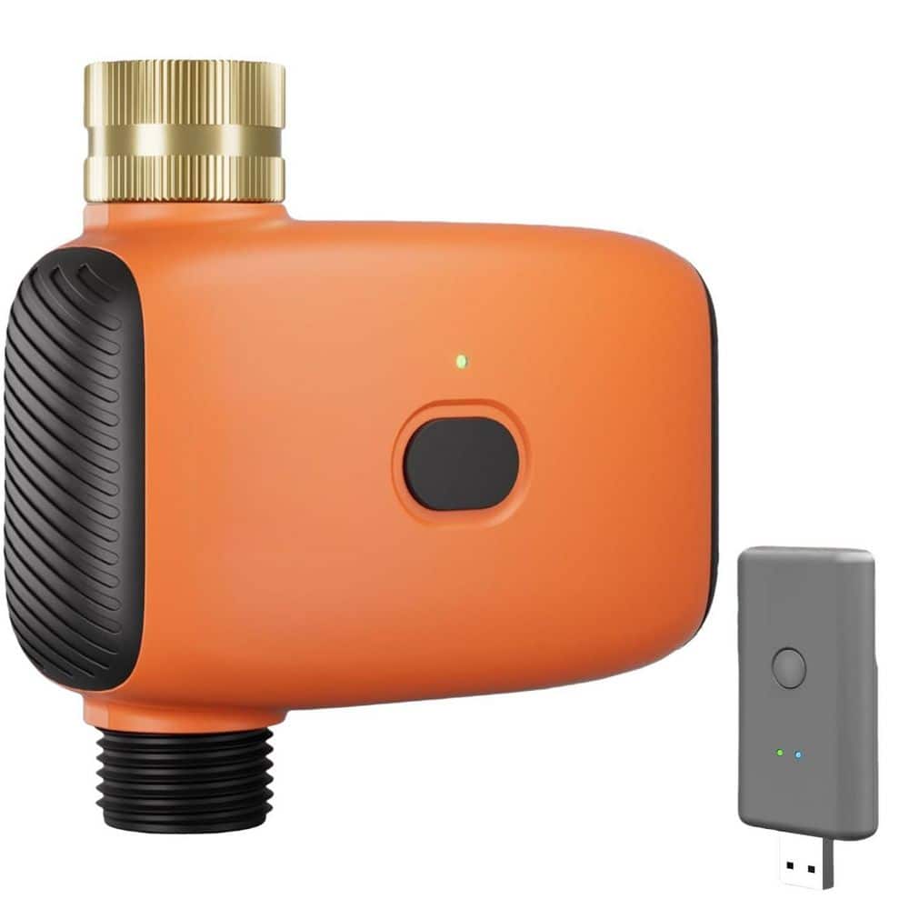 OGETFUUR WiFi Water Faucet Timers for Garden Hose with Hub, Battery ...