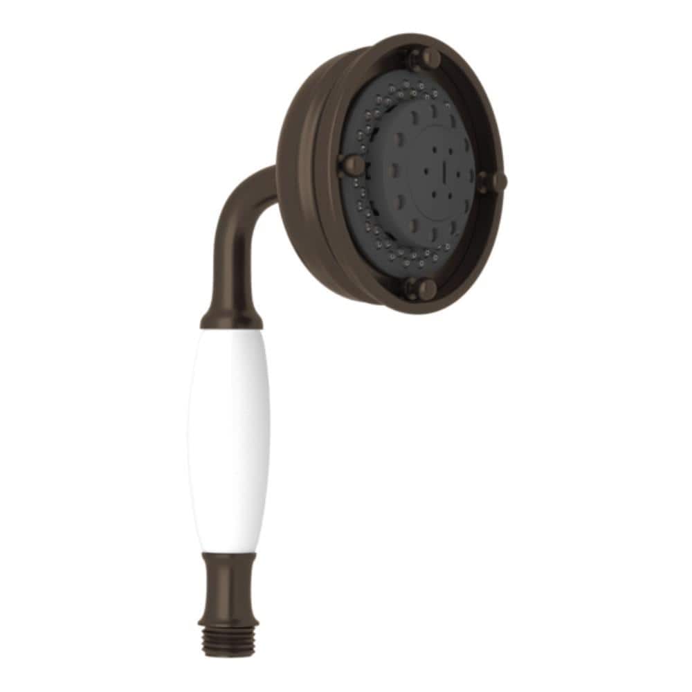 ROHL 3-Spray 4.1 in. Single Wall Mount Handheld Rain Shower Head in ...